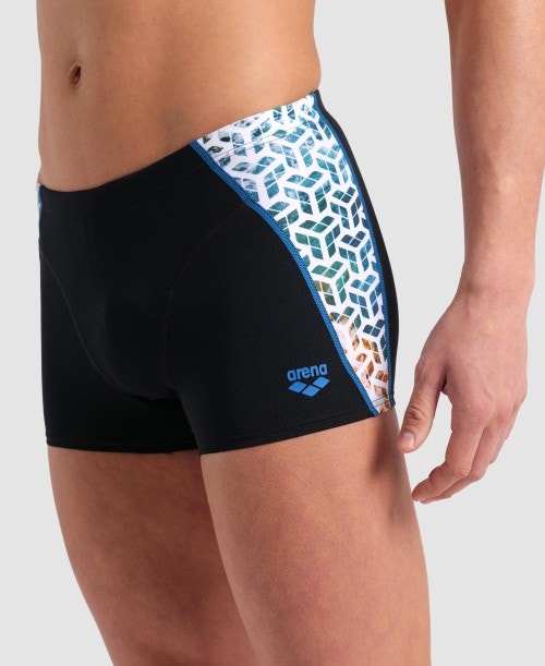 Men Swim Short Arena Planet Water Print – House of Blue